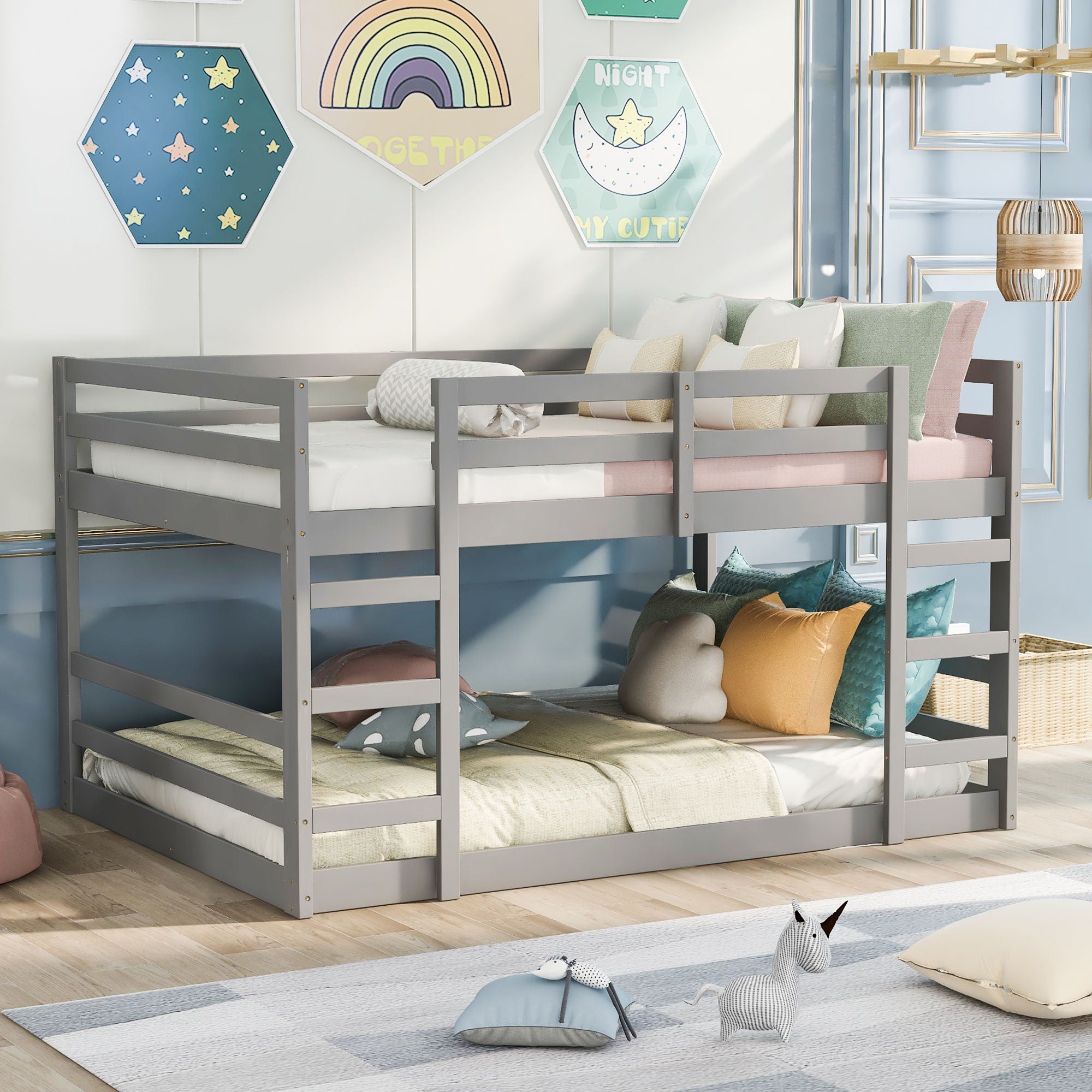 Solid Construction, Bunk Bed With Ladder – The Sleep Station