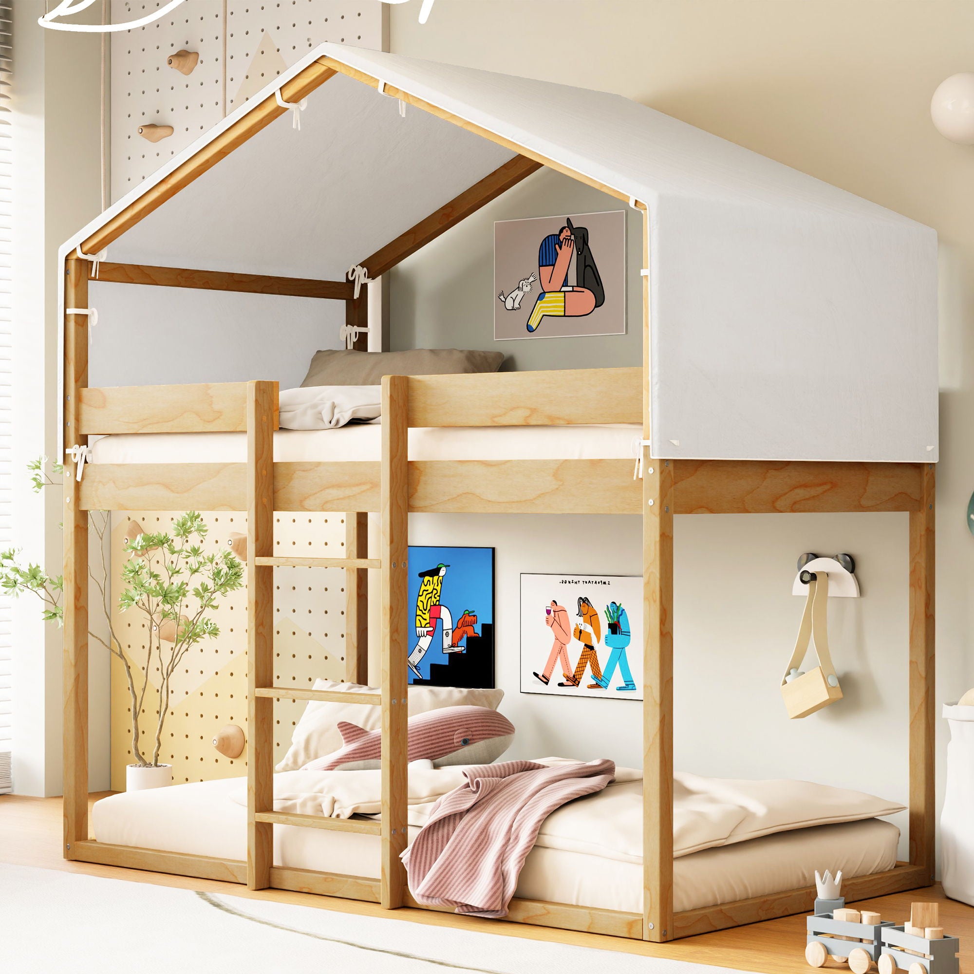 Bunk Bed With Tent – The Sleep Station